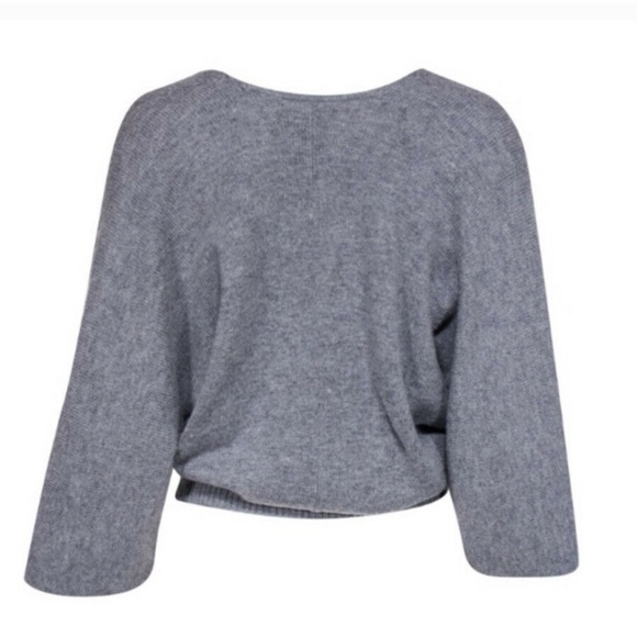 Rachel Zoe | Sweaters | Rachel Zoe Merino Wool Gray V Neck Sweater ...